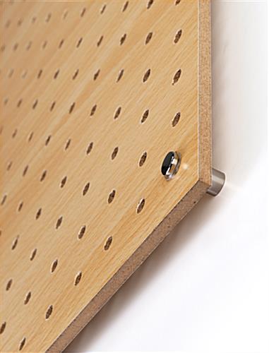 Pegboard Wall | 96” x 48” Natural MDF Panels