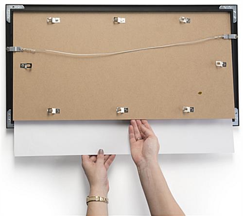 24 x 12 Frame | Portrait or Landscape Wall Mounting