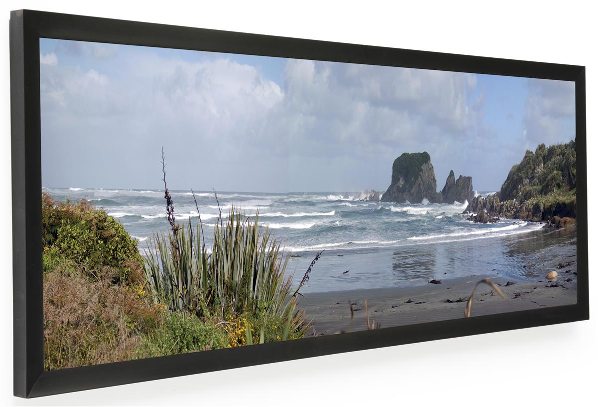 Panoramic Poster Frame 36x12 Black Aluminum Panoramic Poster Frame 36x12 Black Aluminum