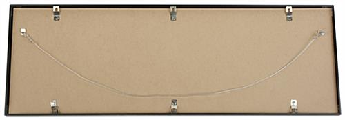 Black Panoramic Poster Frame | Thin Profile