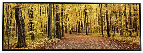 Black Panoramic Poster Frame | Thin Profile