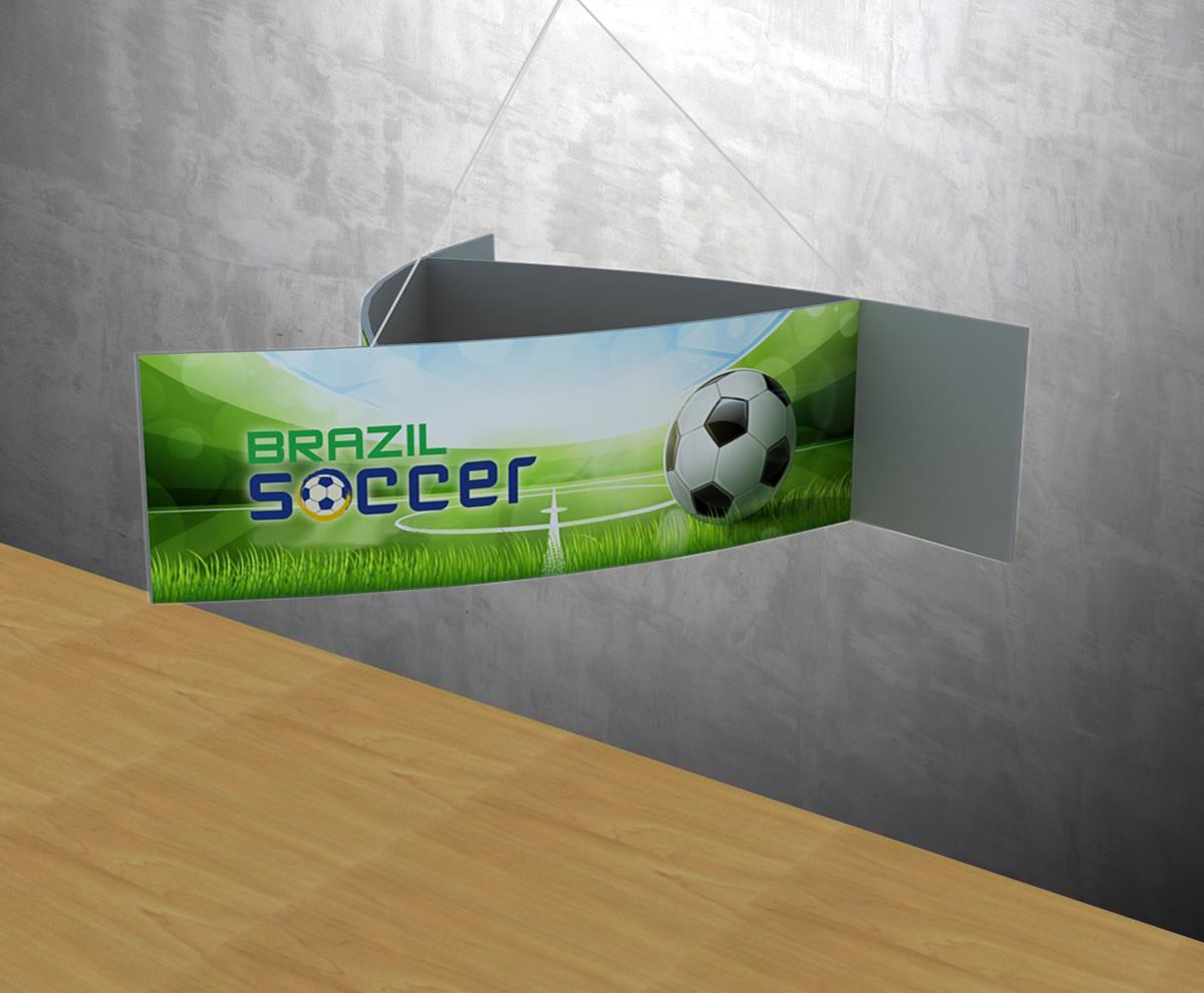 14' 3-Sided Pinwheel Overhead Banner | Carrying Case Included