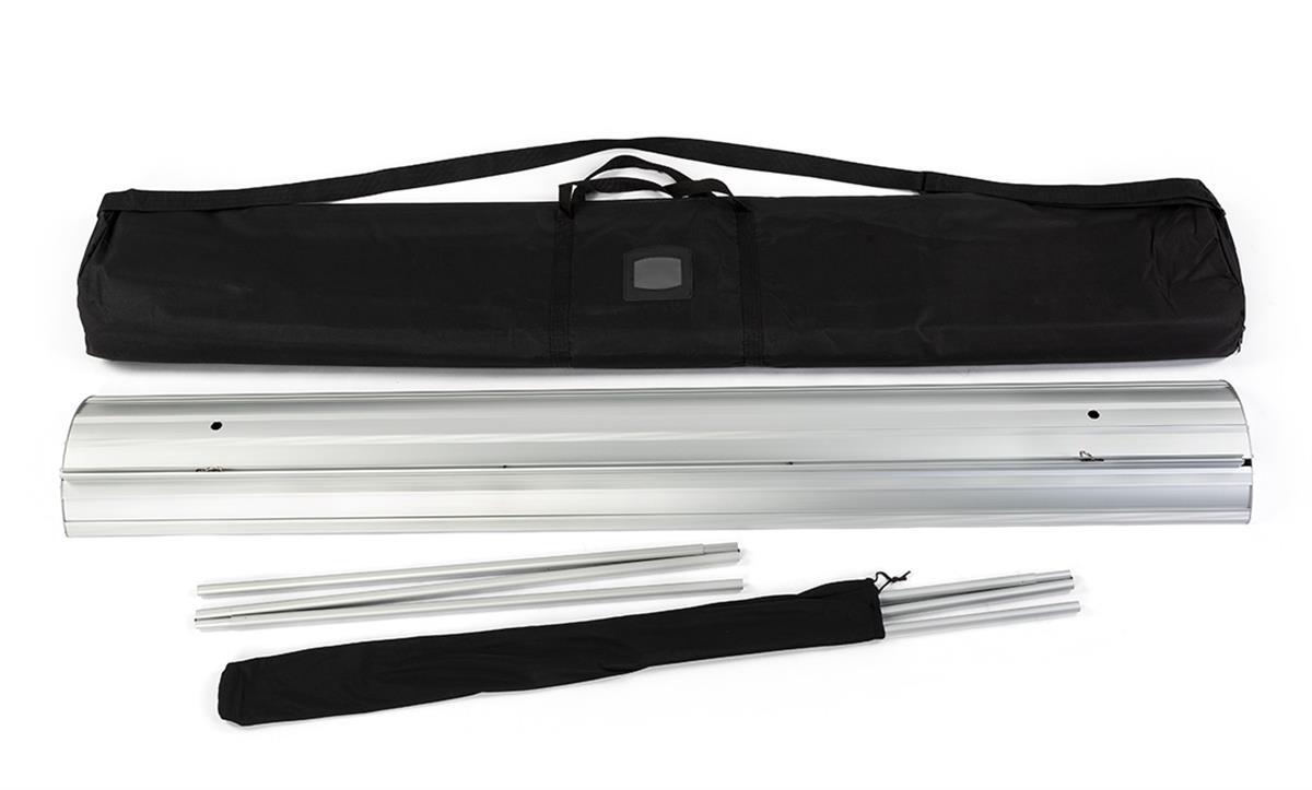 62" Premium Banner Stand | Retractable Backdrop Banner Stand