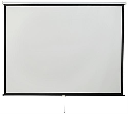 120" Wall/Ceiling Retractable Presentation Screen | Manual