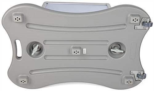 Outdoor Signs | Water Base Sign Holders With Hidden Casters