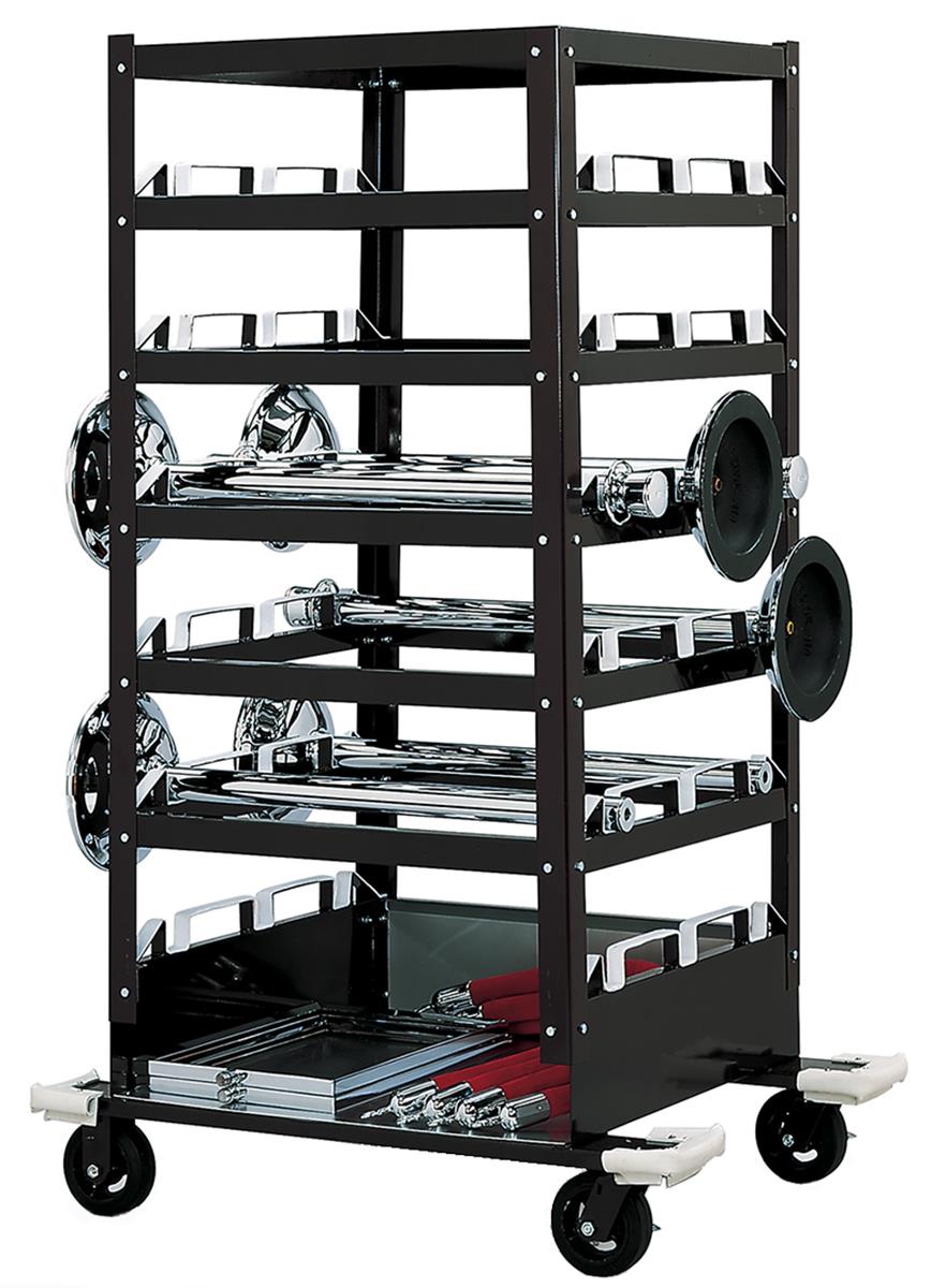 Stanchion Cart | Holds Up to 18 Posts