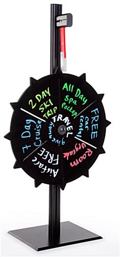 Spin to Win Wheel | Write-On Board With 6 or 12 Prize Sections