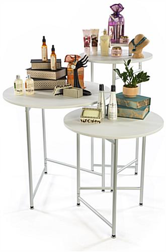 Trade Show Cocktail Table Set | Group of 3