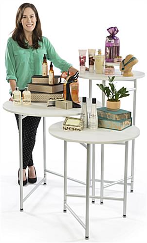 Trade Show Cocktail Table Set | Group of 3