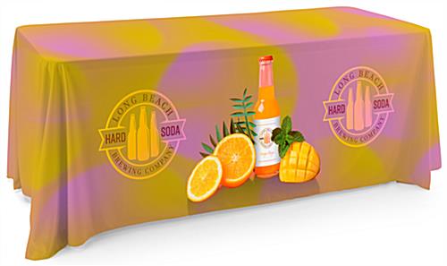 Custom Table Covers | Full Color Dye-Sublimation Printing