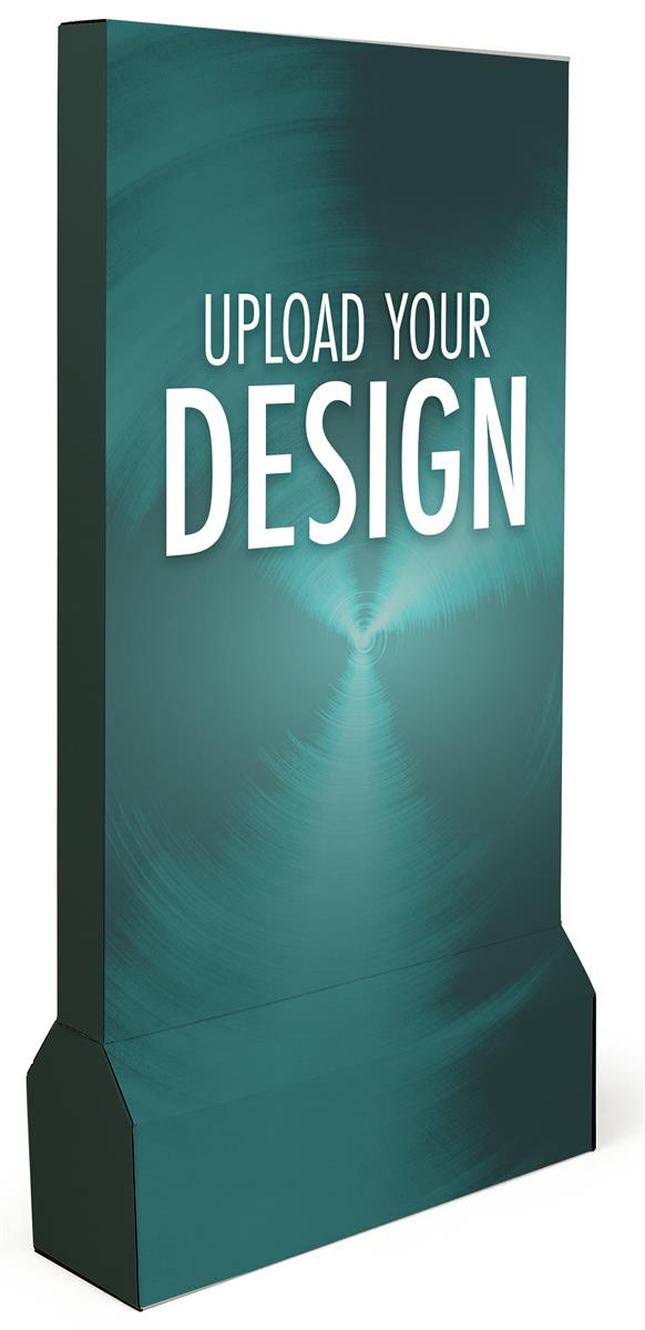Custom Printed Cardboard Banner Stand | Double-Sided Printing
