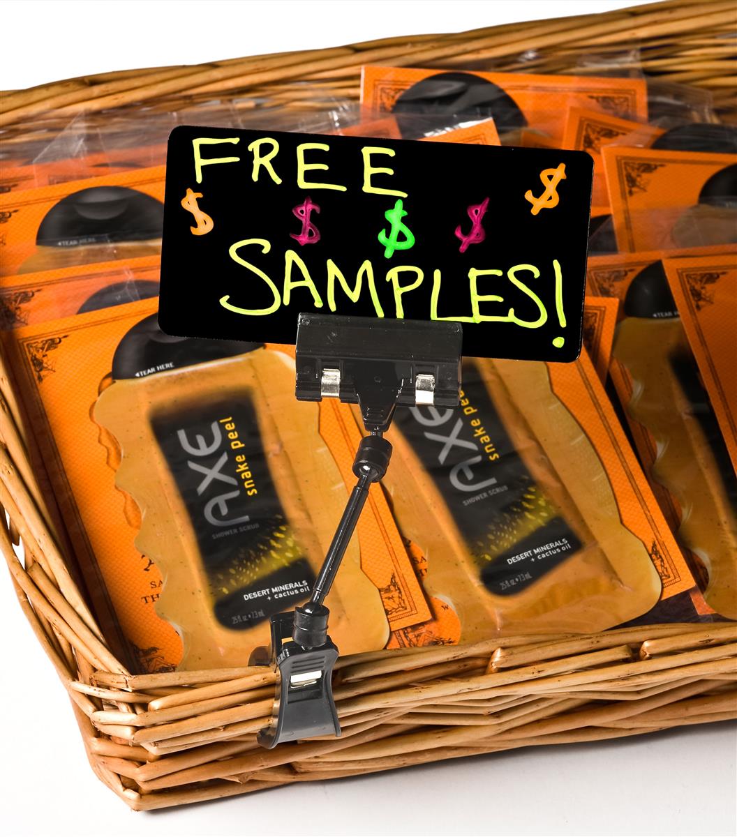 Wet-Erase Board Signage Clips | Write-On Message & Pricing Systems