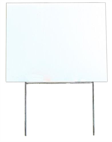 Lawn Sign Frame | Displays Double Sided Advertisements