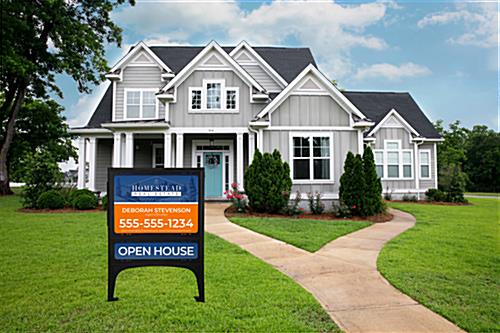 Plastic Real Estate Sign Stands | Weatherproof Construction | Displays2Go