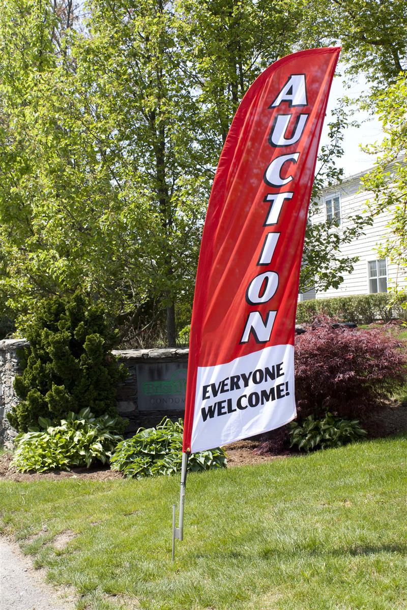 Auction Banner | Real Estate or Collectibles Advertisement