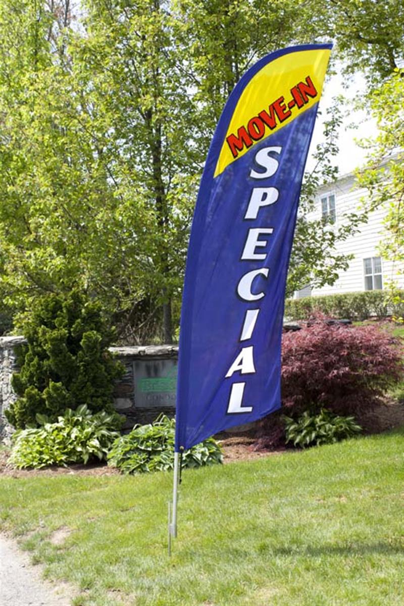 Attention Flags | Move-In Special Text