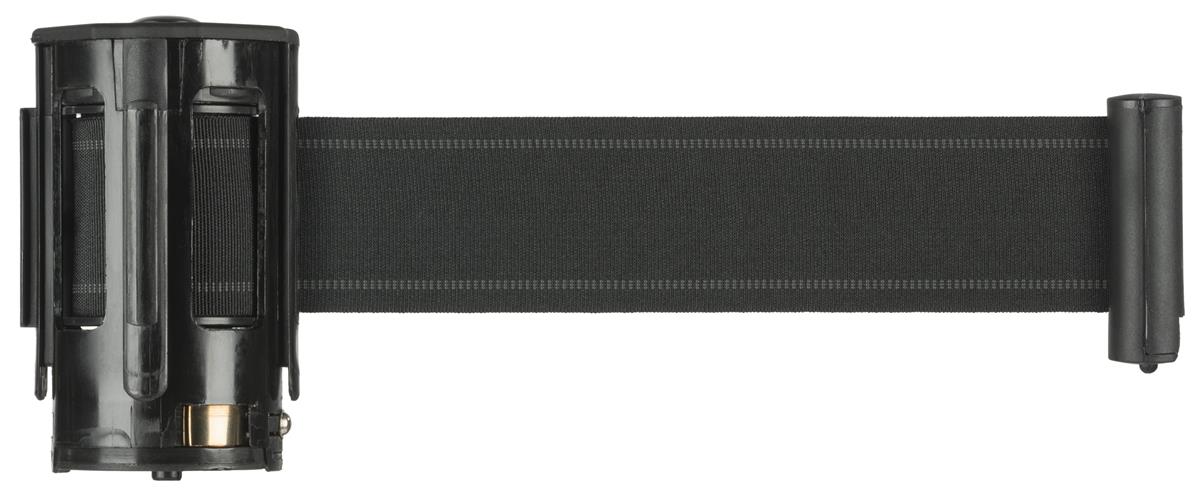 Black Crowd Control Belt | 9.5’ Retractable Band