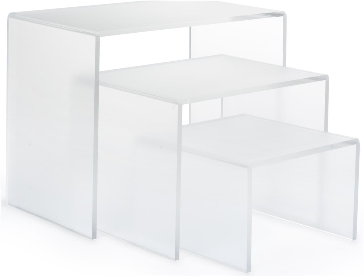 Acrylic Riser Display | 3 Different Sized Tiers