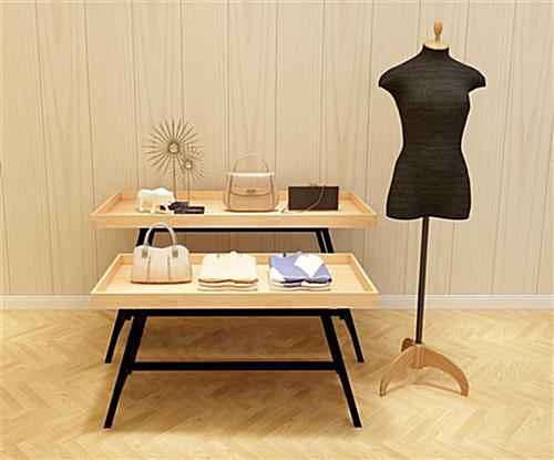 Retail Dump Table | Stylish Dual Tone Finish