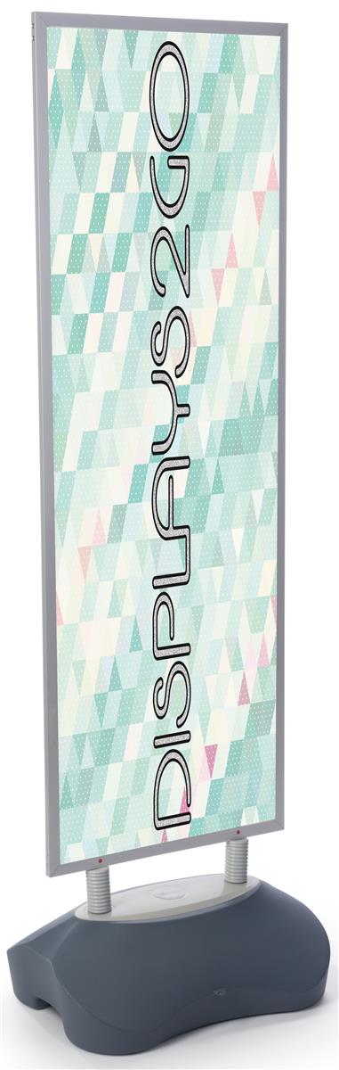 20 x 59 Signboard | Outdoor Usage Tall Water Base Sign