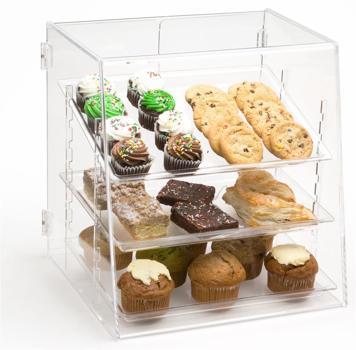 Bakery Display 3 Removable Trays Bakery Display 3 Removable Trays