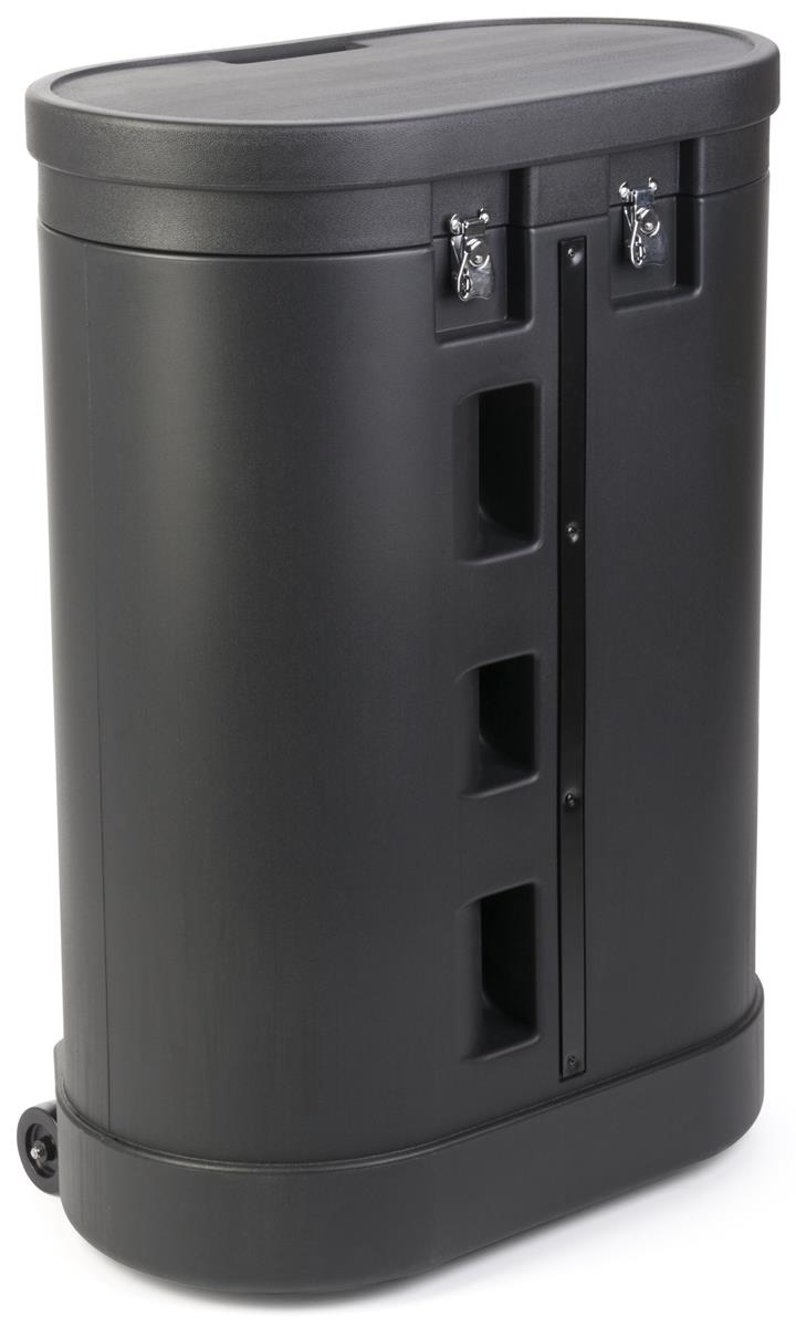 Custom Trade Show Pedestal | Rolling Case