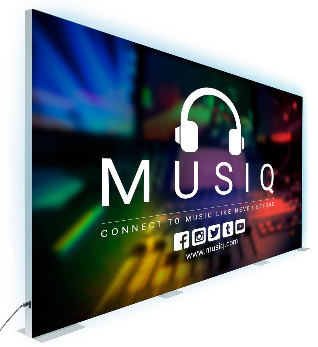 Custom Backlit SEG Backdrop | Trade Show Wall