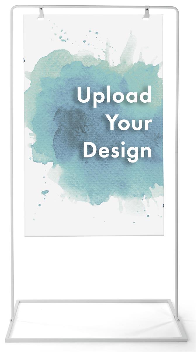 Hanging Sign Stand | Custom Full Color Swing Graphic