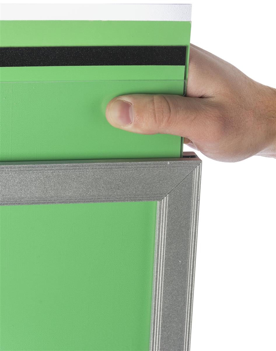 Rolling Poster Stand | Aluminum Stand