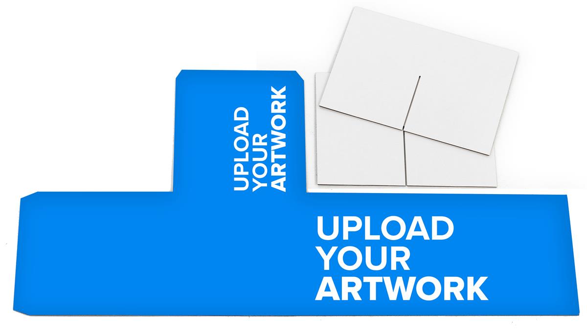 Custom Cardboard Display Cube | 5-Sided Full Color Printing