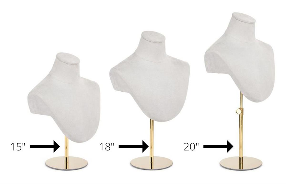 Jewelry Bust Stand | Pinnable Foam