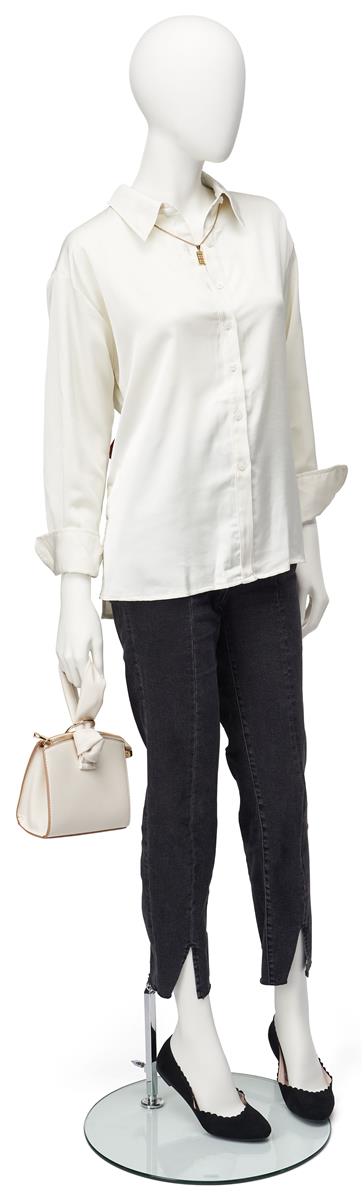 Abstract Female Mannequin | Durable ABS Plastic Construction