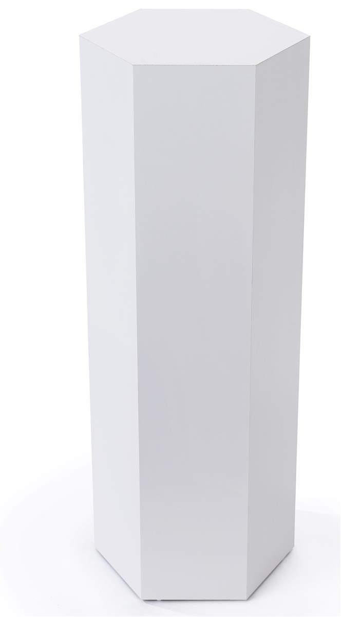 Hexagonal Display Pedestal | 50 Pound Weight Capacity