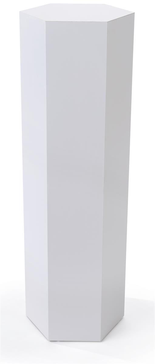 Hexagonal Display Pedestal | 50 Pound Weight Capacity
