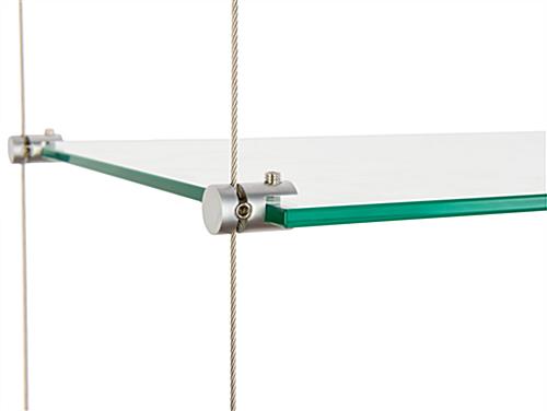 Cable Suspended Shelves | Modular and Customizable Design