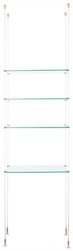 Cable Suspended Shelves | Modular and Customizable Design