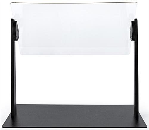 Adjustable Countertop Sneeze Guard | 90º Tilting Functionality