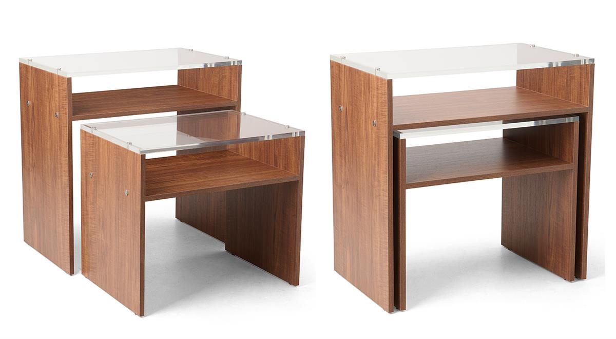 Wood Nesting Tables for Retail Display | FSC ® Certified