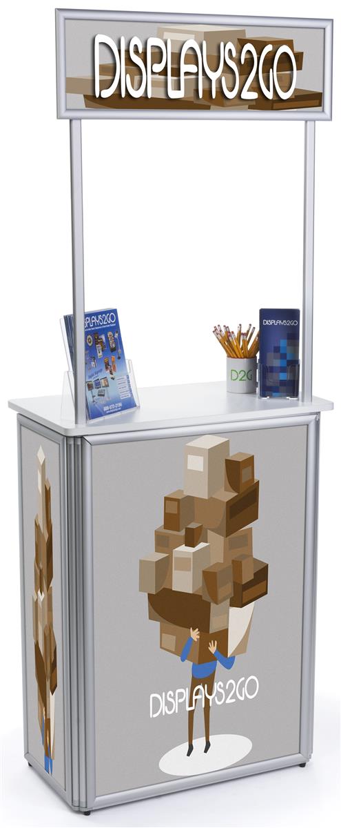 Custom Promotional Counter | Fold Up Design with Graphics