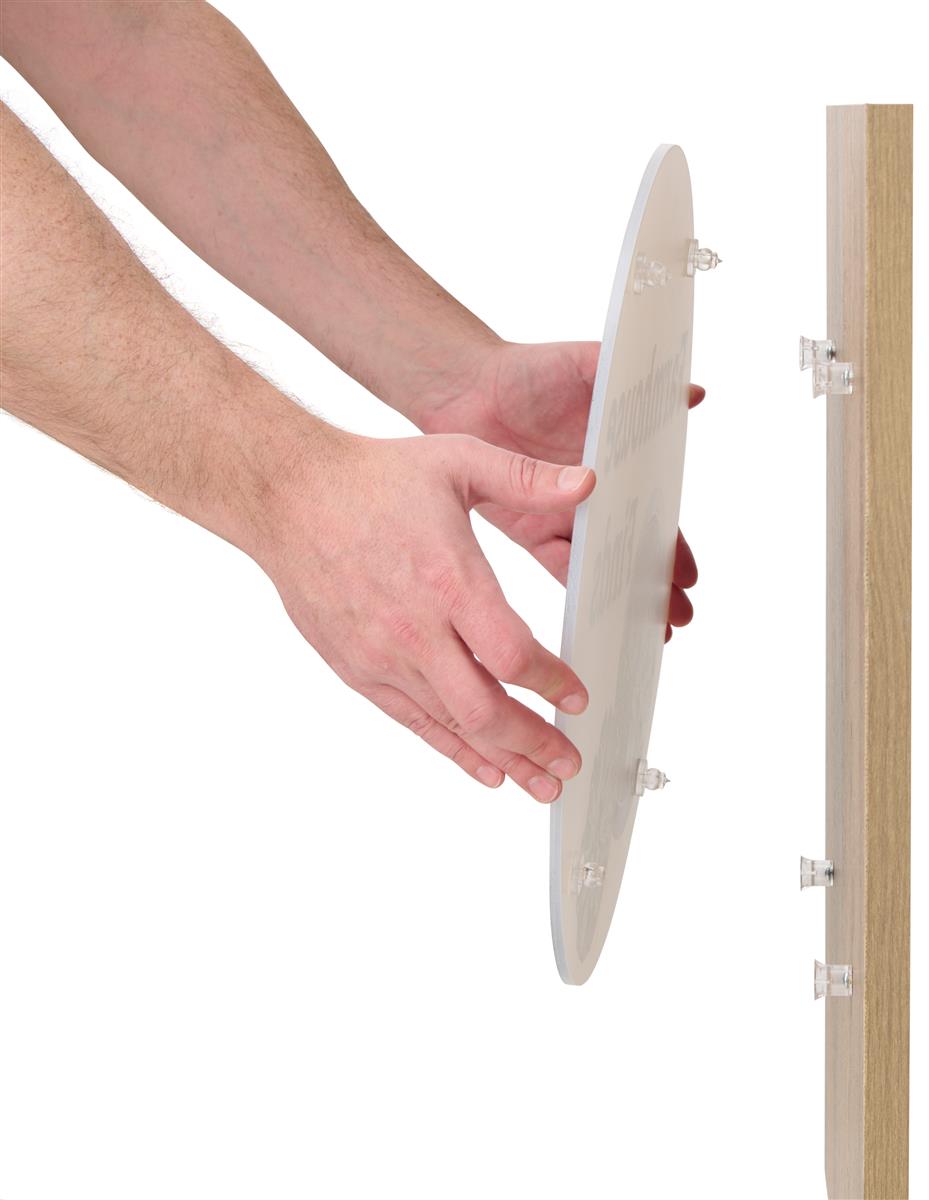 Invisible Standoffs | 75 Pound Weight Capacity