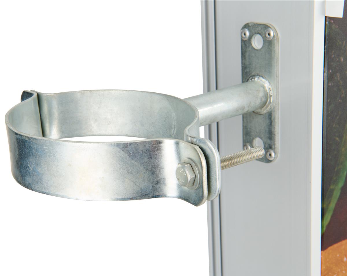 Solar LED Light Box Sign | Wall or Pole Mounted