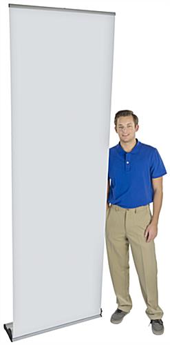 31" Roll Up Banner Stand | Aluminum Construction