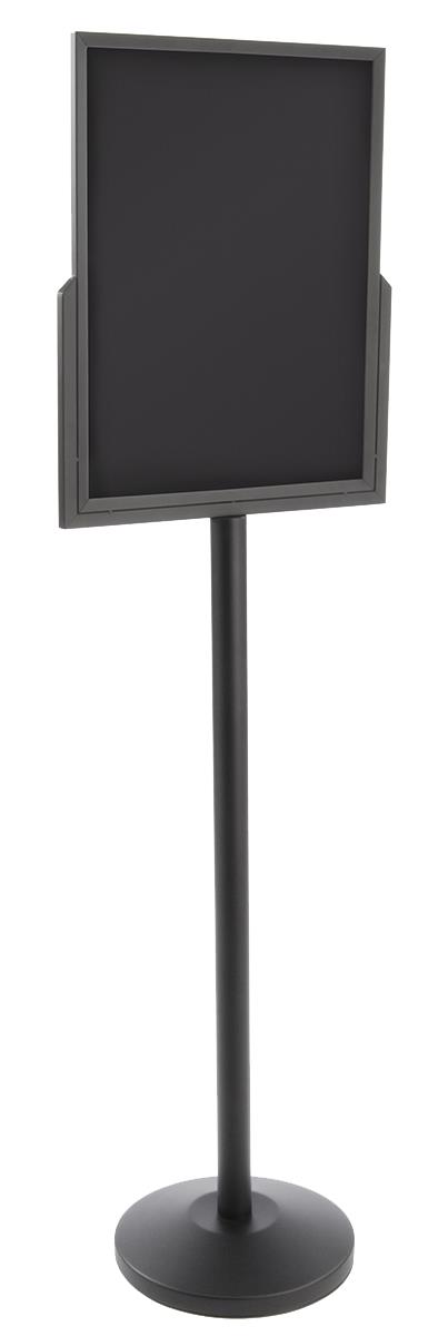Sign Mounting Stanchion | Double Sided 18” x 24” Poster Stand