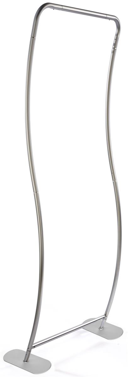 3’ Wide Wave Banner Stand | Aluminum Tube