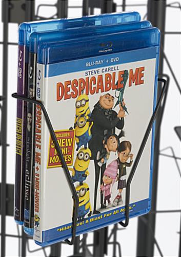 Spinning DVD Tower | Black Top & Base