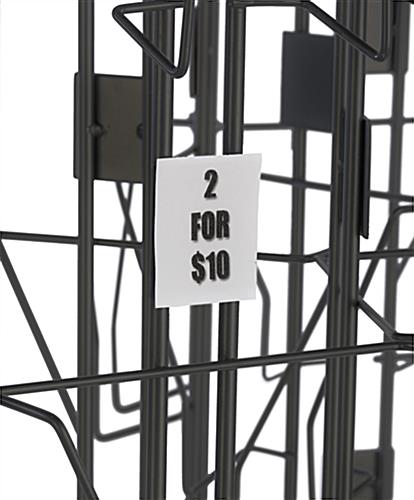 Spinning DVD Tower | Black Top & Base