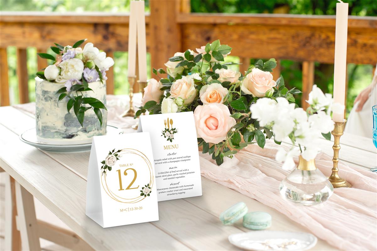 Custom Table Tents | Full-Color Printing