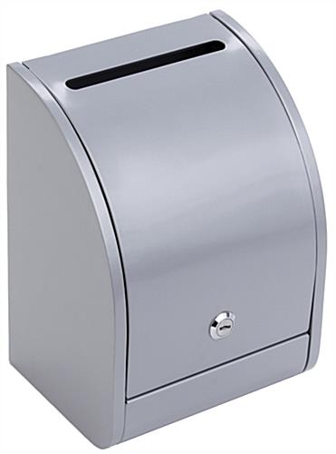 Silver Suggestion Lockbox | Wall Mountable