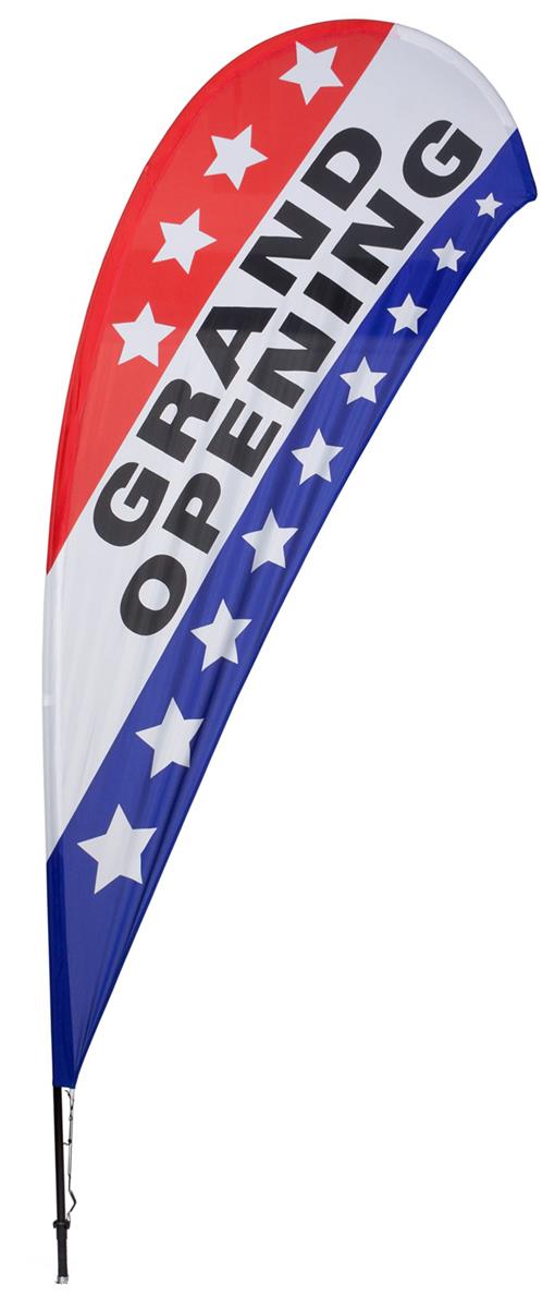 Grand Opening Banner - Cross Base with Water Bag
