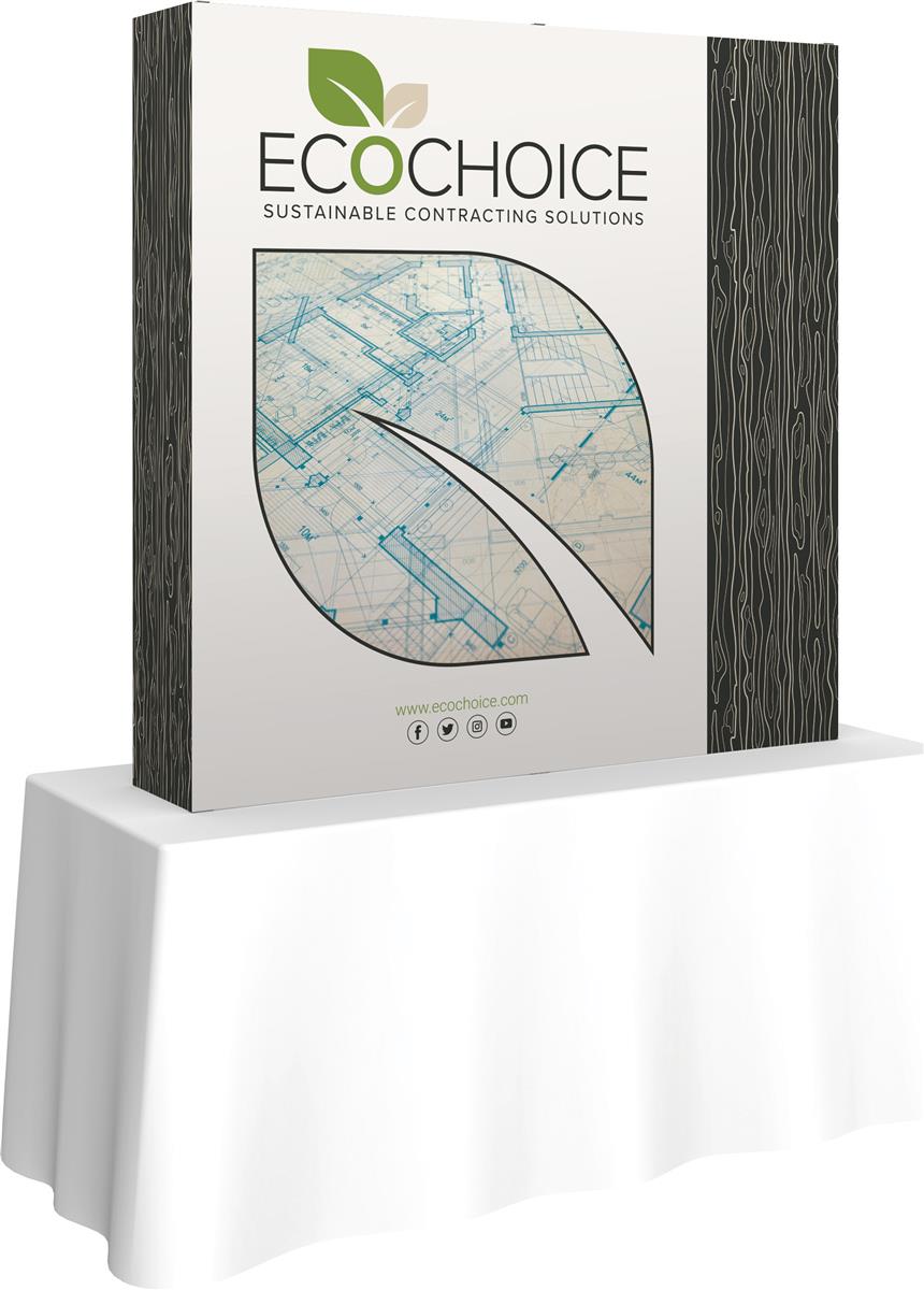 Custom Trade Show Booth Displays - Square w/ End Caps